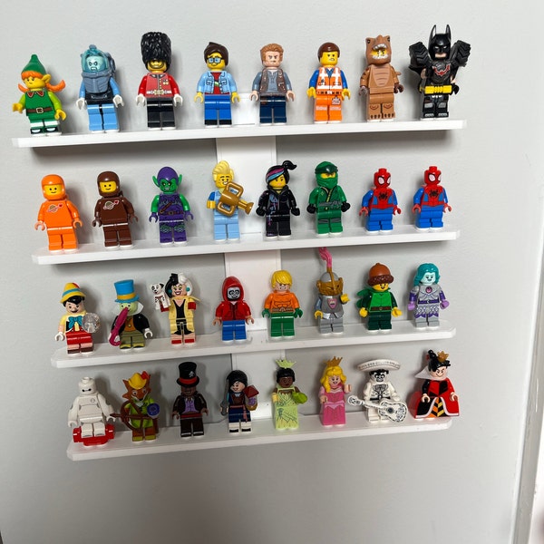 Wall Mounted Minifigure Stand - Etsy