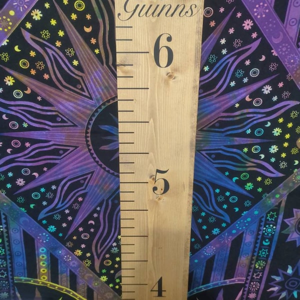 Height Stick Ruler - Wood Height Chart for Kids - Growth Chart Ruler - Etsy