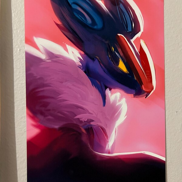 Alolan Vulpix, Garchomp, Shinx Prints - Etsy