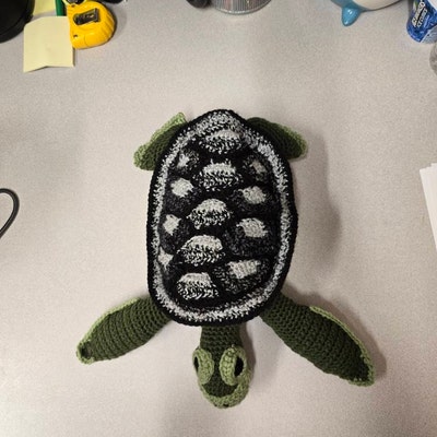 Green Sea Turtle Crochet Pattern, Amigurumi Turtle - Etsy