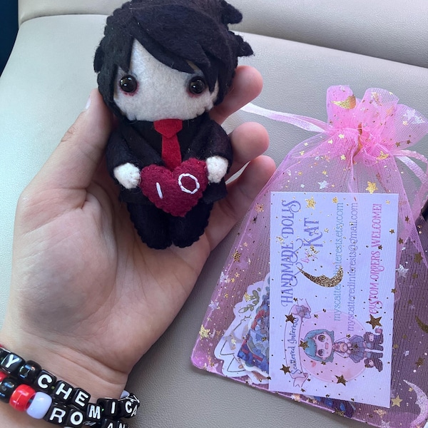 Choose Your Pocket Plush Gerard Way - Etsy