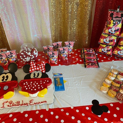 Minnie Mouse Red Party Package, Minnie Mouse Red Birthday Printables ...