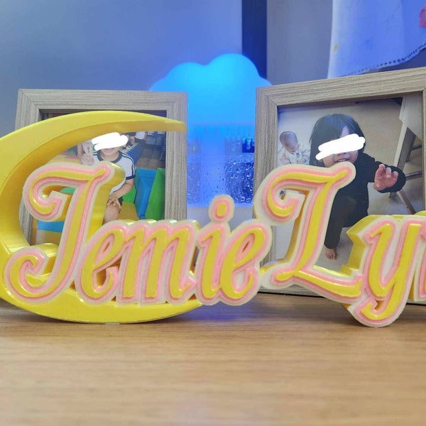 Custom Anime Style Logo, Personalised Name Plate, Desk Sign, Gift for ...