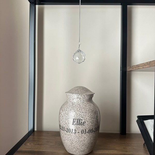 2-3 DAY DELIVERY- Memorialight Sympathy Gift Grief Crystal With ...