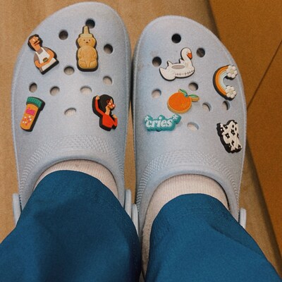 Croc Compatible Vintage Styled Shoe Charms for Your Crocs, Groovy ...