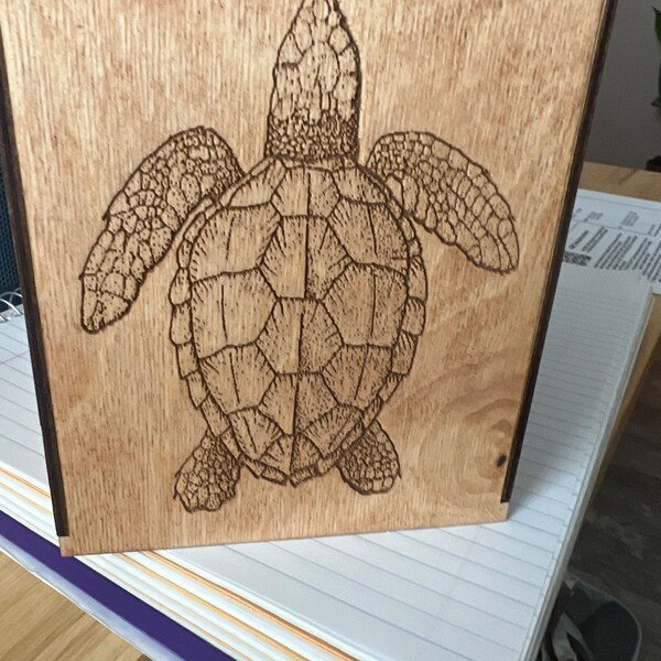 Engraved Sea Turtles on Ceramic Tile Coasters - Etsy