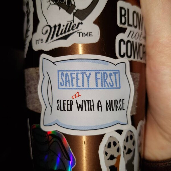 Pediatric Emergency Nurse Sticker | Cute Die Cut Vinyl PEDS ER RN ...