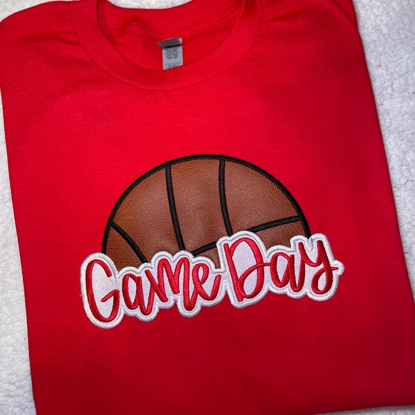 Game Day Football Applique Machine Embroidery Design - Etsy