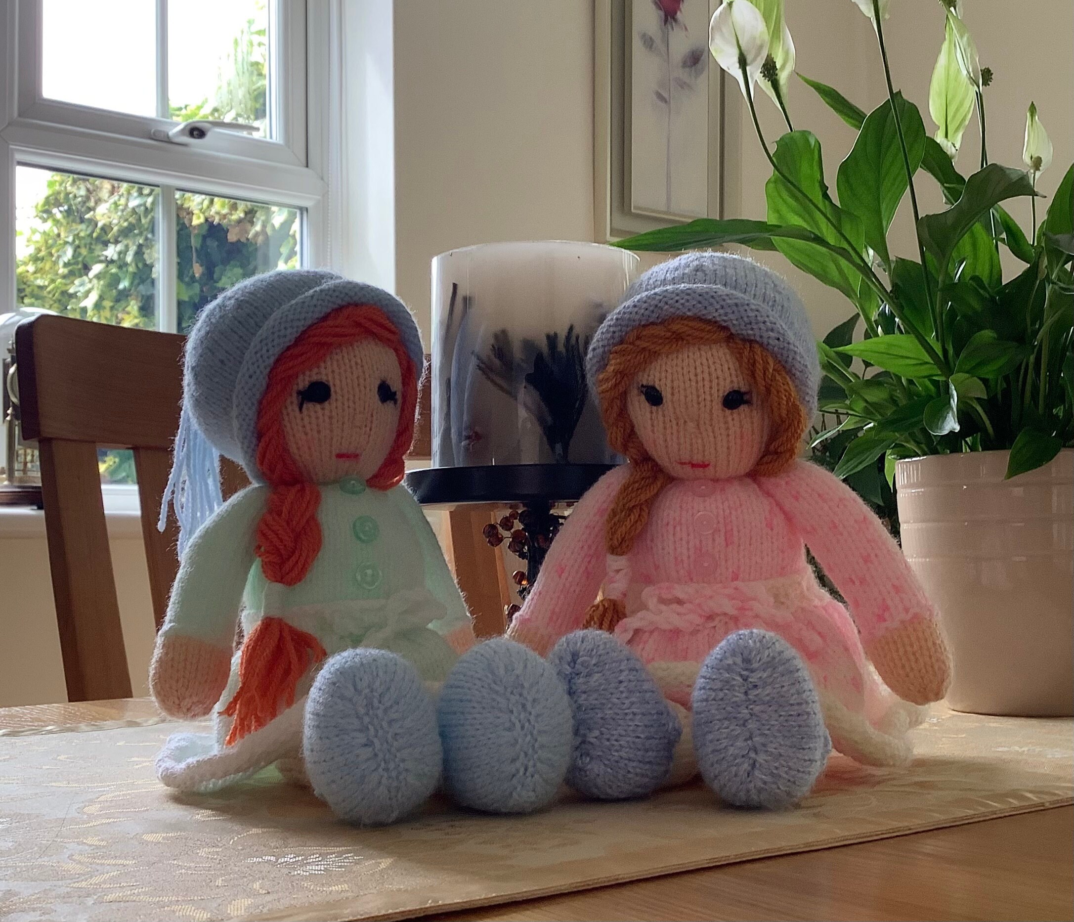 Little Yarn Dolls: Method 2/ Doll Knitting Pattern / Toy Knitting ...