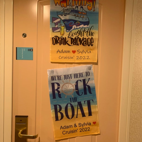 Cruise Magnet Door Decoration, Cruise Door Sign, Personalized, Cruise ...
