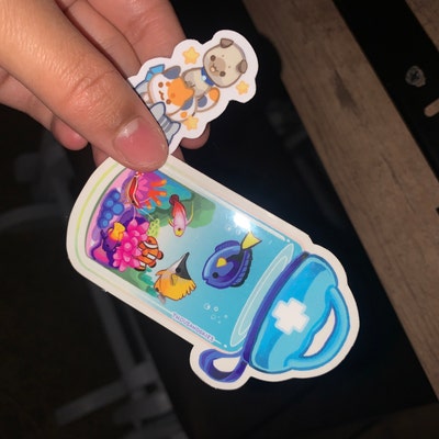 Vinyl Sticker transparent First Coral Reef Kit - Etsy