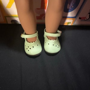 The Sweetest Little Pink and White Roses Doll Shoes I've Ever Seen You ...