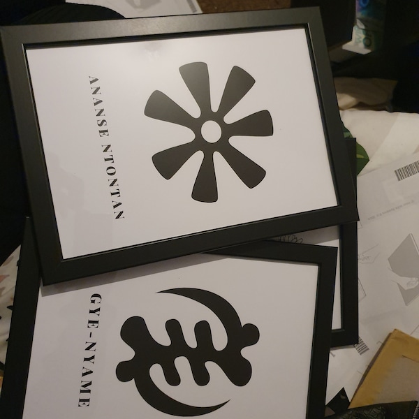 Akwaaba Adinkra Symbol, Adinkra Wall Art, African Wall Art, Digital ...