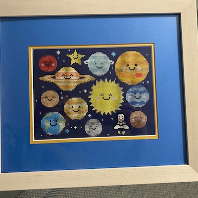 Solar System Cross Stitch Pattern, Universe Cross Stitch,space Cross ...