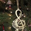 Musical Ornament, Music Note Ornament, Music Lover Ornament, Music ...