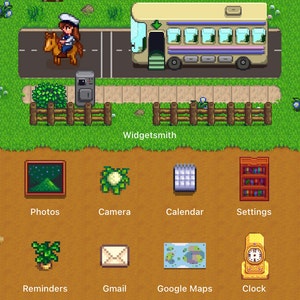 Ios 259 Icons Stardew Valley iPhone IOS14 App Icons Pack Retro Game ...