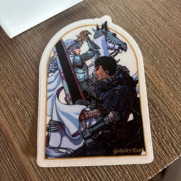 Like the First Clash Sticker - Clear Uv-resistant Waterproof Vinyl ...