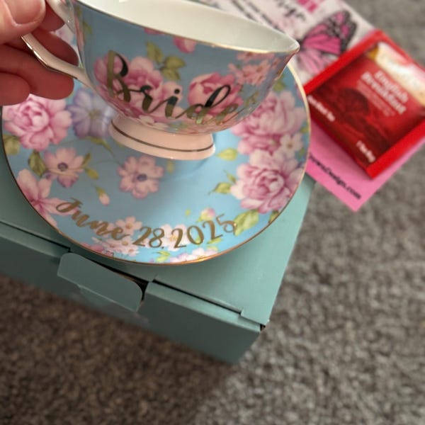 Tea Cup | Personalized Tea Cups | Custom Tea Cup | Tea Lover Gift ...