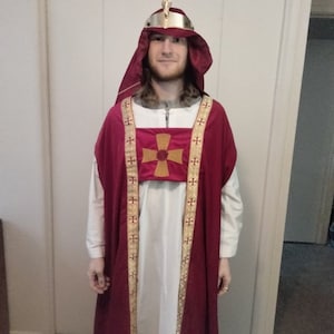 Black Tau Hooded Robe, Robe of a Neophyte, Robe of the Crone, Ritual ...