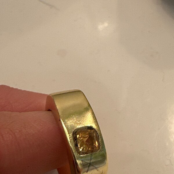 Arthritis Ring for Lateral Deviation, Splint Thumb Ring, Silver and Brass Tiny Hyper Mobility ...