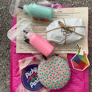 Picky Party Fully Covered Caribbean Blue Sensory Picking Stone - Etsy