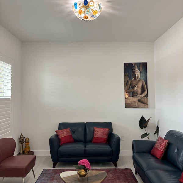 Gorgeous Flush Mount Sputnik Agate Ceiling Lamp Light , STELLAR 2 Low ...