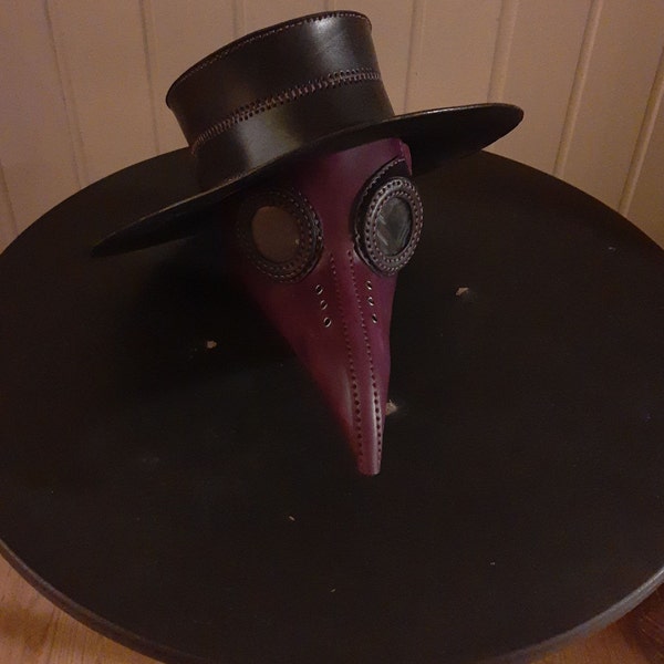 Plague Hat Leather Pattern PDF - by Leatherhubpatterns - Etsy
