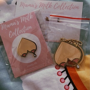 Lactivist Glitter Hard Enamel Pin - Etsy UK