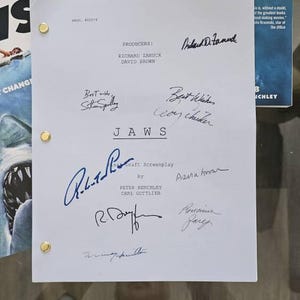 BARBIE Movie Script Signed Margot Robbie, Ryan Gosling, Will Ferrell ...