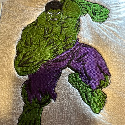 Hulk Embroidery Design Files for Machine Embroidery. - Etsy