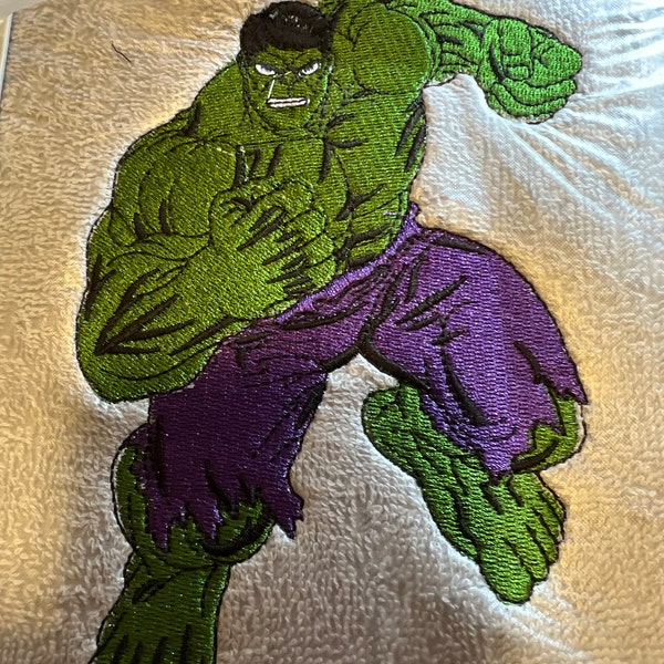 Hulk Embroidery Design Files for Machine Embroidery. - Etsy