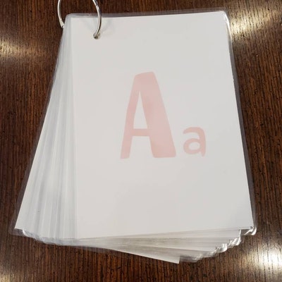 ABC Flash Cards, Educational Cards, A-Z Cards, Learn Abcs, Alphabet ...
