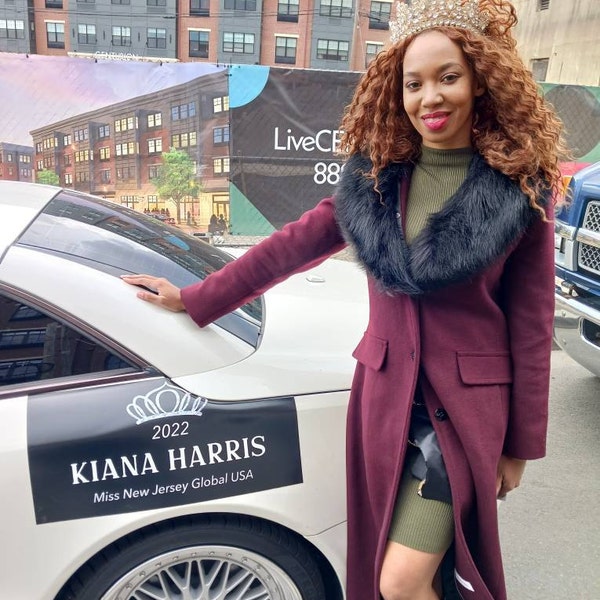 Black Pageant Car Magnet 18 X 12 and Other Sizes Princess, Queen ...