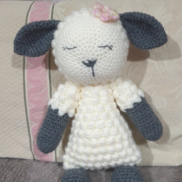 Crochet Lamb PDF Instant Downloadable Pattern Sleepy - Etsy