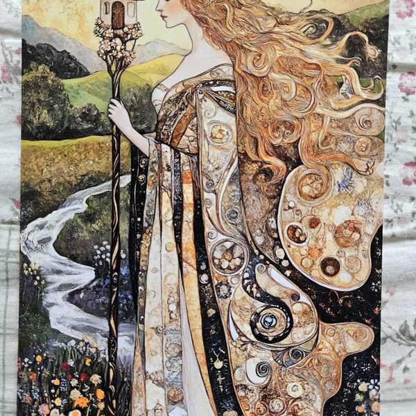 Ancient Ishtar Relief Mesopotamian Goddess of Love and War Art Print ...