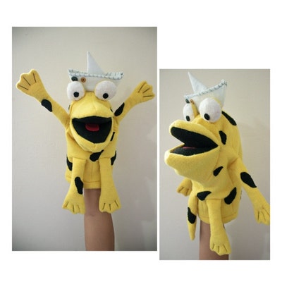 Frog Puppet Sewing Pattern - Etsy