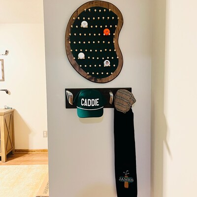 Putting Green Shaped Golf Ball Display - Etsy