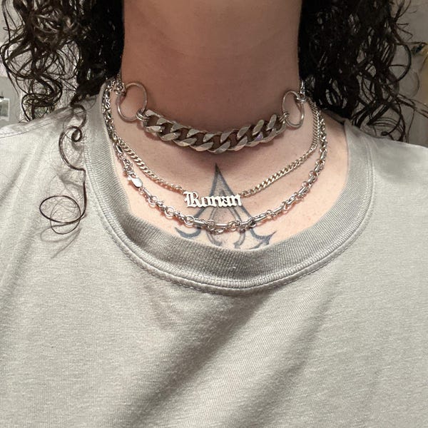 Opulence Choker | Regal Layered Chain Choker Necklace | Intricate ...