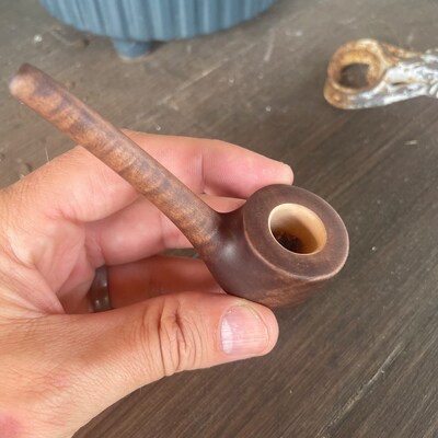 Pocket Wooden Smoking Pipe Miniature Gandalf Pipe - Etsy