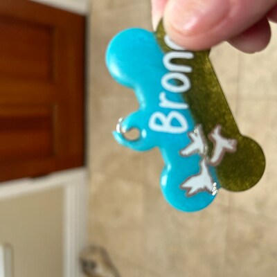 Waffle Pet Tag - Etsy