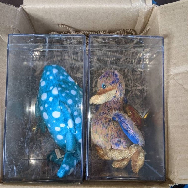 TY Speciality Beanie Babies + CASE - Etsy UK