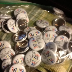 50 1 Inch Full Color Custom Buttons W/ Pin. We Can Make Any Size ...