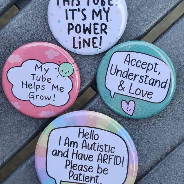 ADHD Badge Set | INCLUDES 6 Badges | Badge Packs - ADHD Gift - Etsy