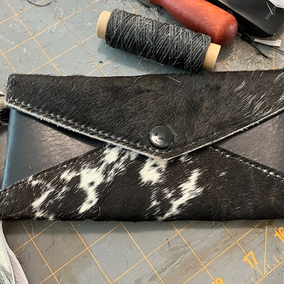 PDF Leather Pattern. Long Envelope Wallet Pattern and how To Video - Etsy