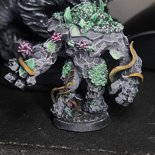 Water Monk // Bo Staff Fighter // Female Waterbender // Dnd Mini - Etsy