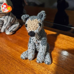 Crochet Pattern for Woolfie, Realistic Crochet Wolf Amigurumi Instant ...