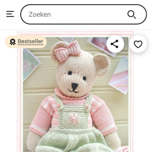 BO Rabbit / Bunny Toy Knitting Pattern / Lapland Visitors Part 1 / Plus ...