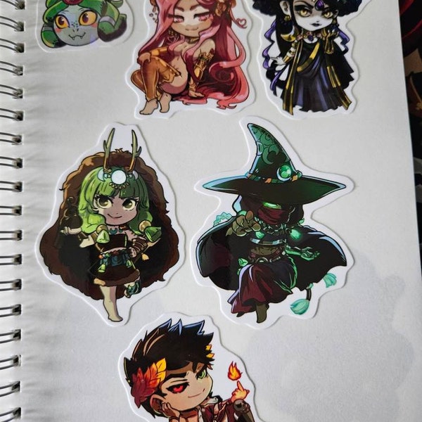 Hades Game Fandmade Sticker Pack (1&2) - Etsy
