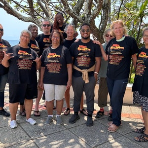 Springbok Face Sticker South Africa Flag Distressed Hier Kom Die Bokke ...