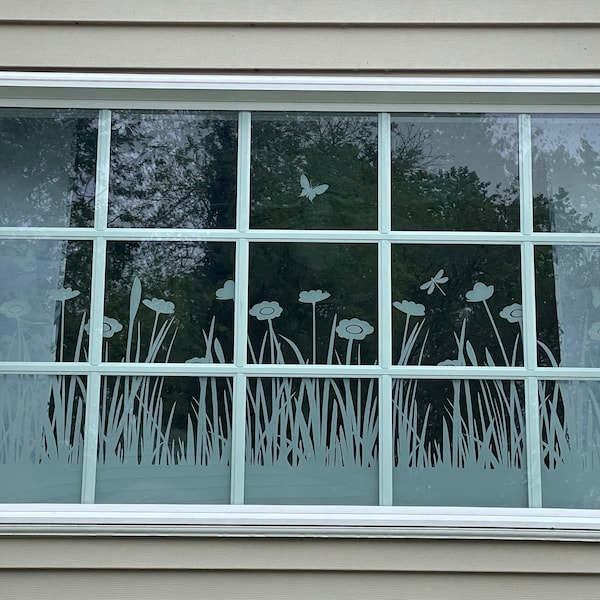 Window Film Modern, Glass Film Design, Frosted Window Film, Self ...